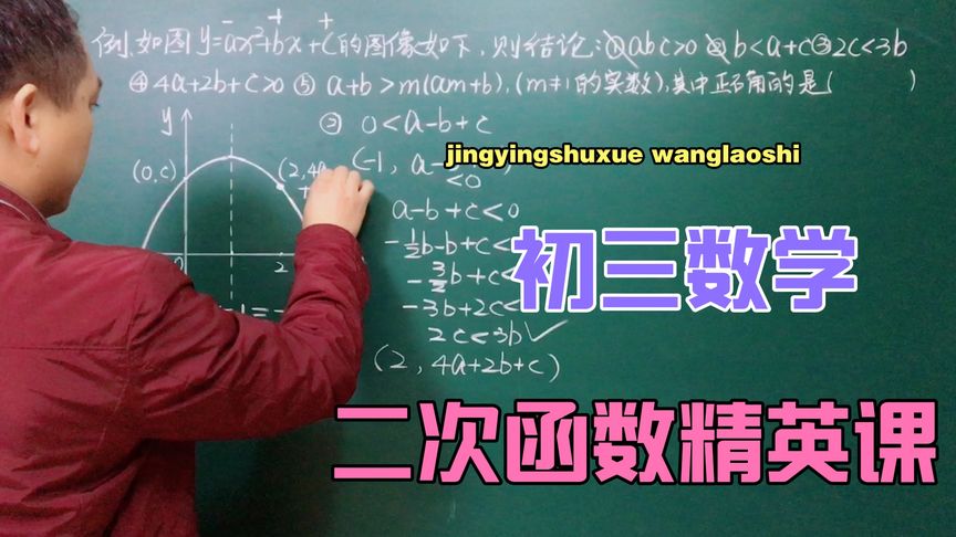 初三数学二次函数方法点拨,数形结合