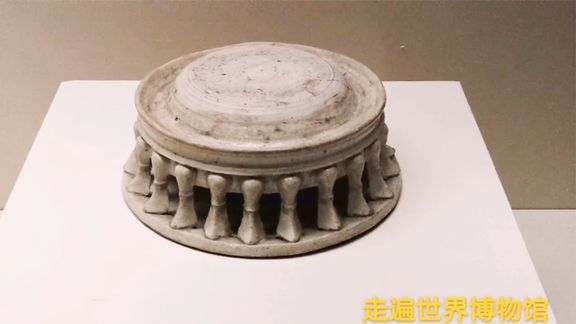 文化繁盛的唐代,连砚台都有加热功能,国家博物馆藏唐代白瓷砚