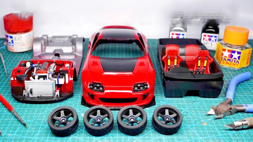 手工达人制作丰田模型车,这手艺真厉害