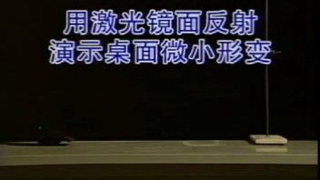 高中物理实验-15.激光发射演示桌面微小形变