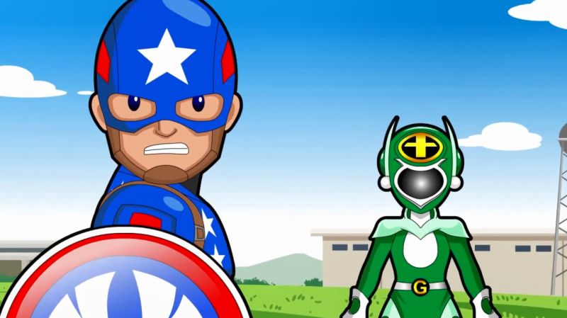 火箭发射倒计时坏蛋预发起破坏,队长阻止坏蛋,但是意外还是发生