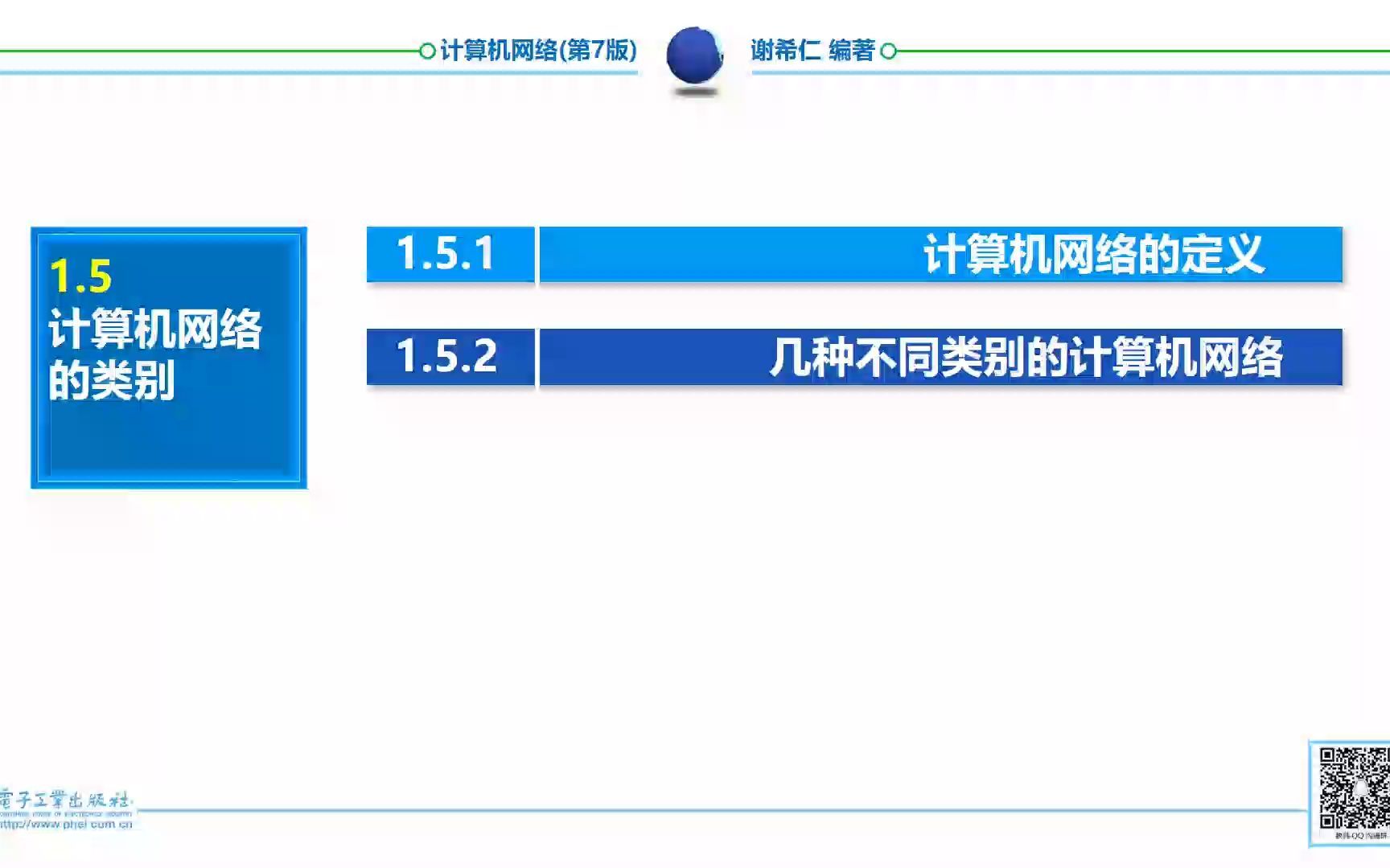 3. 计算机网络第1章 P3 网络定义分类 性能指标