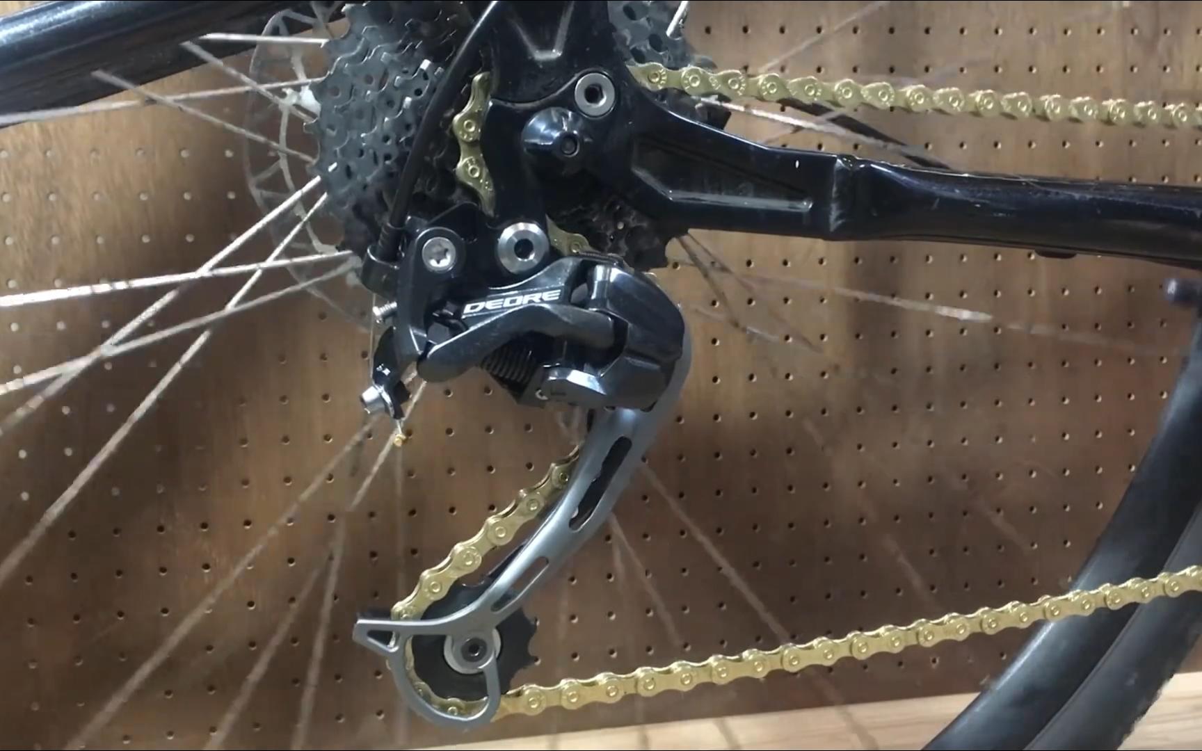 禧玛诺Shimano Deore RD-M592山地车机械后拨拆解保养