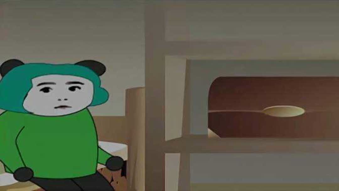 沙雕动画:晚上在家听到敲门声,打开门没想到是他们