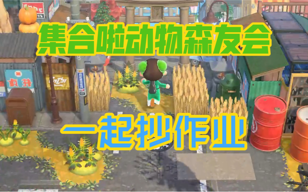 抄作业的动森#集合啦动物森友会 1/5岛建