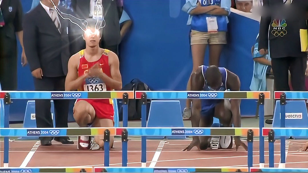 刘翔-遇上加上特效后的跨栏