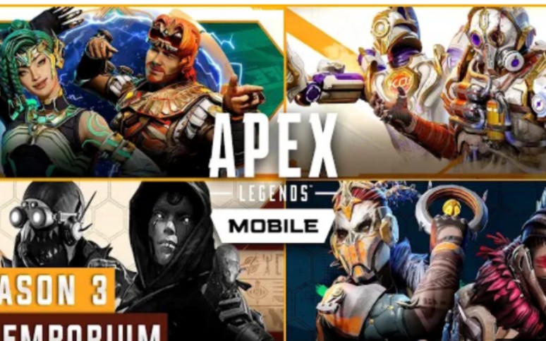 手游审美!Apex手游S3赛季皮肤CG&演示