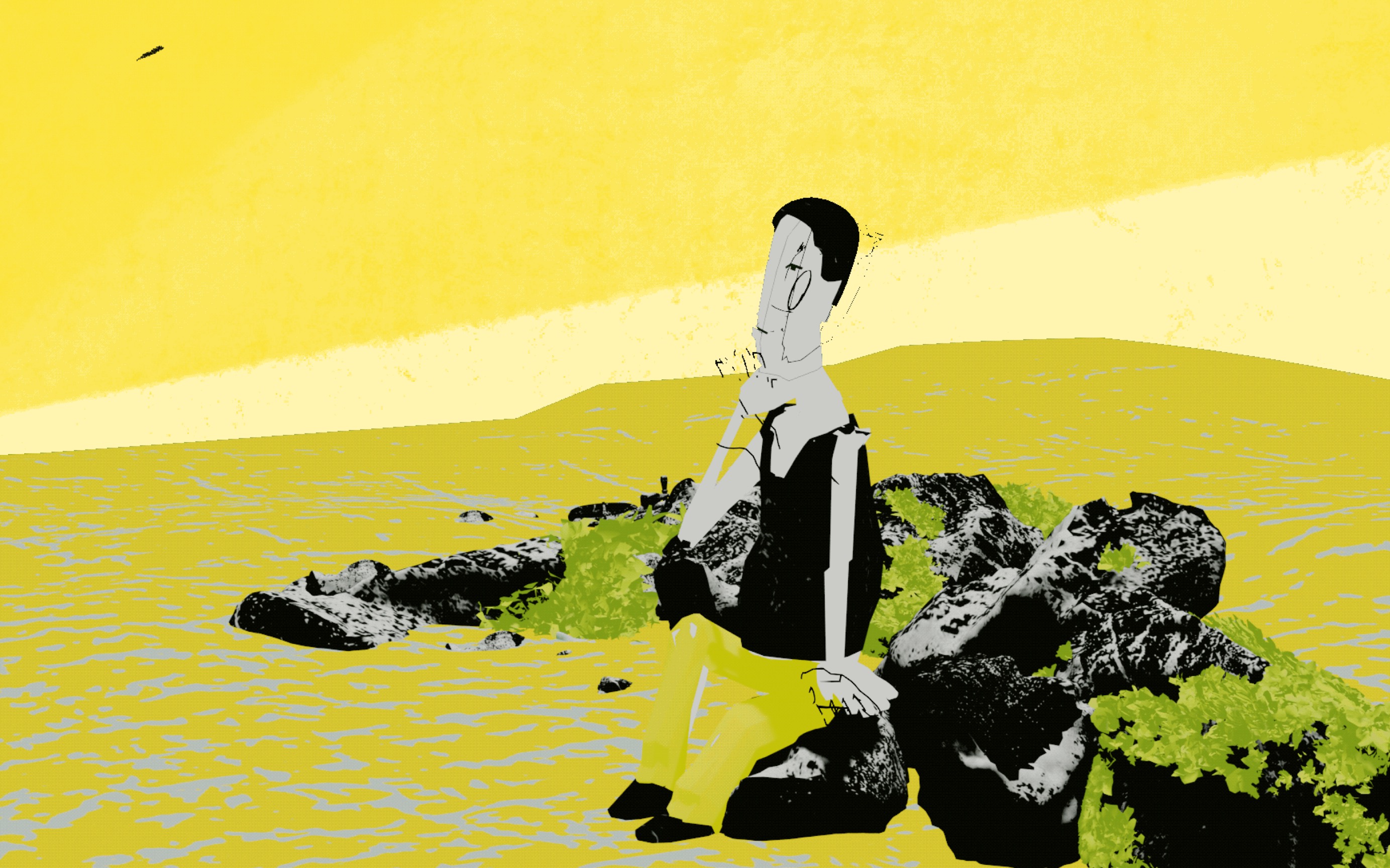 【动画短片】为了作业三天速成三维二维动画会是什么鬼样子: