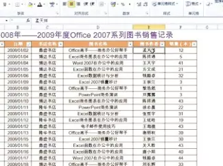Excel2010视频教程23快速筛选目标数据