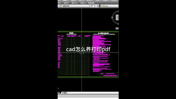cad中怎么样打印pdf