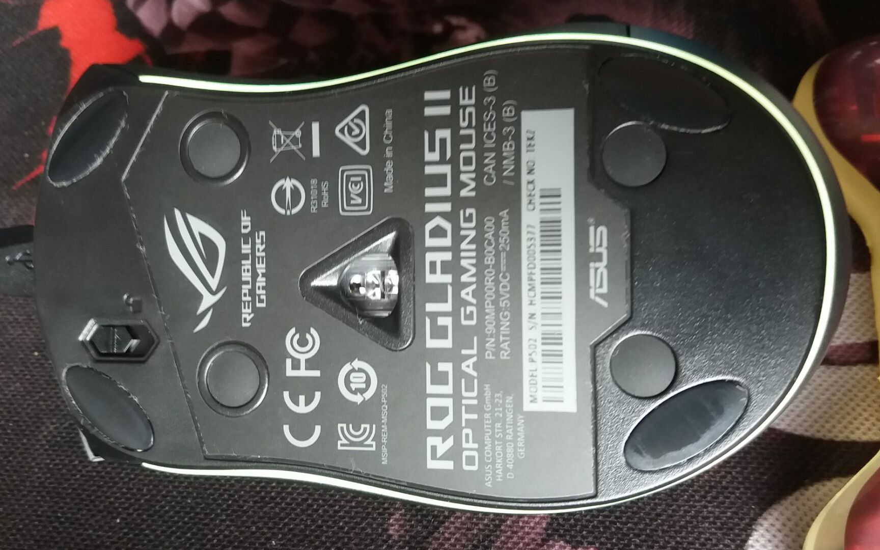 我的新鼠标!ROG P502上手简测!