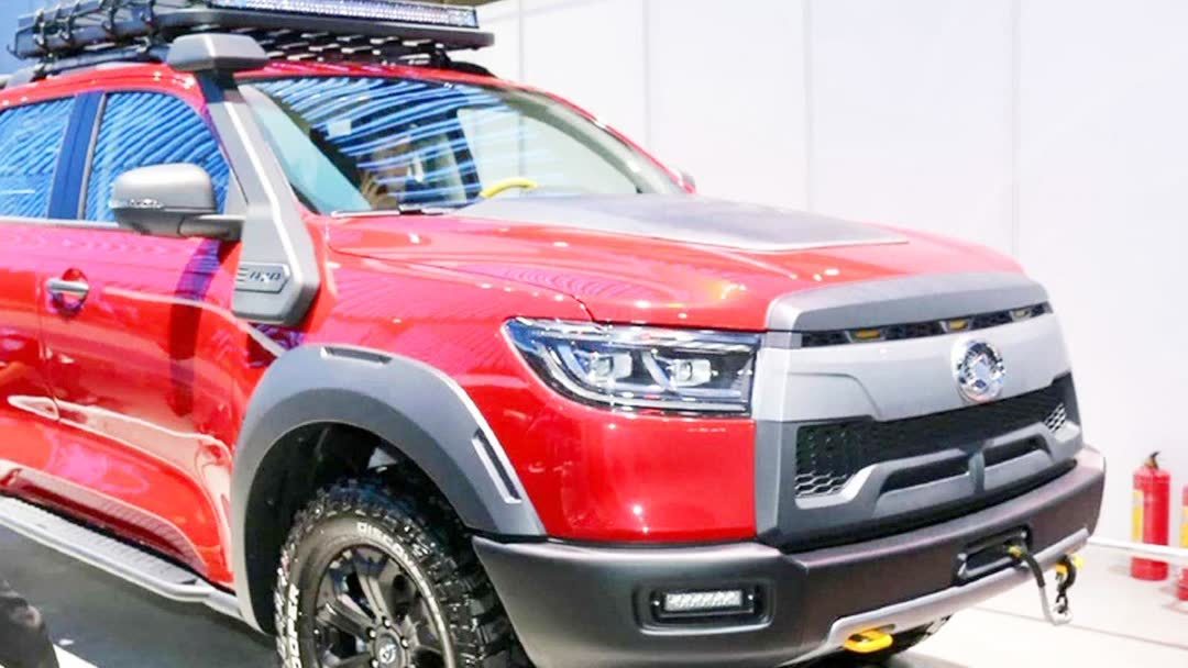 一炮走红的长城炮,影响全球皮卡格局!预计售价13.78万元起