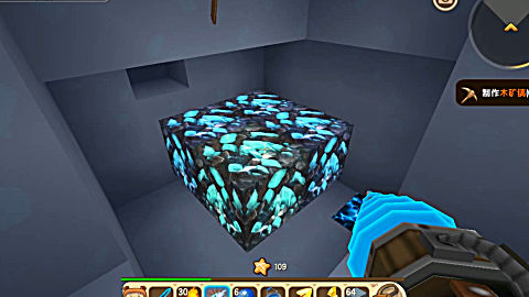 迷你世界:半仙挖矿有秘诀,四胞胎的钻石窝都被我找到了,一般人不告诉他