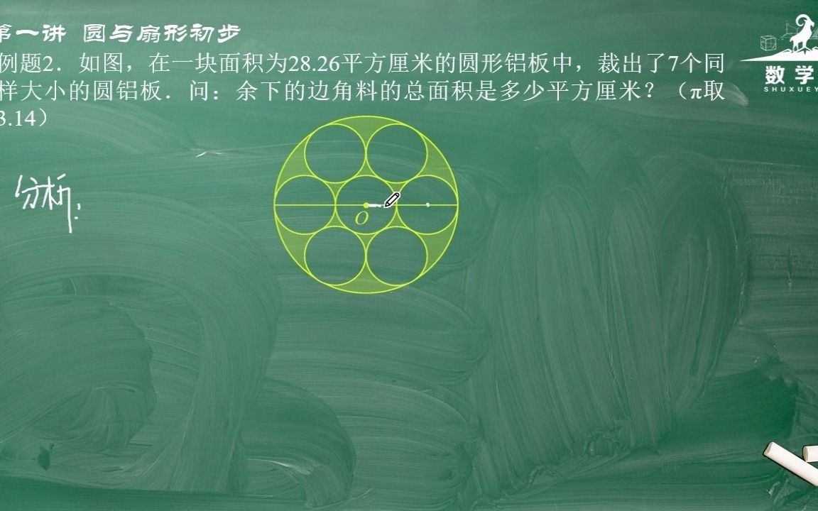 小学思维数学第01讲_圆与扇形初步例题2