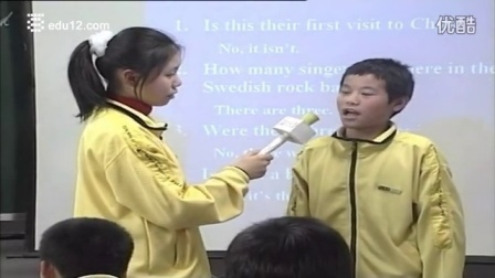 初中英语八年级《Unit10 Lesson 37 The swedish 》课堂实录(中小学新...