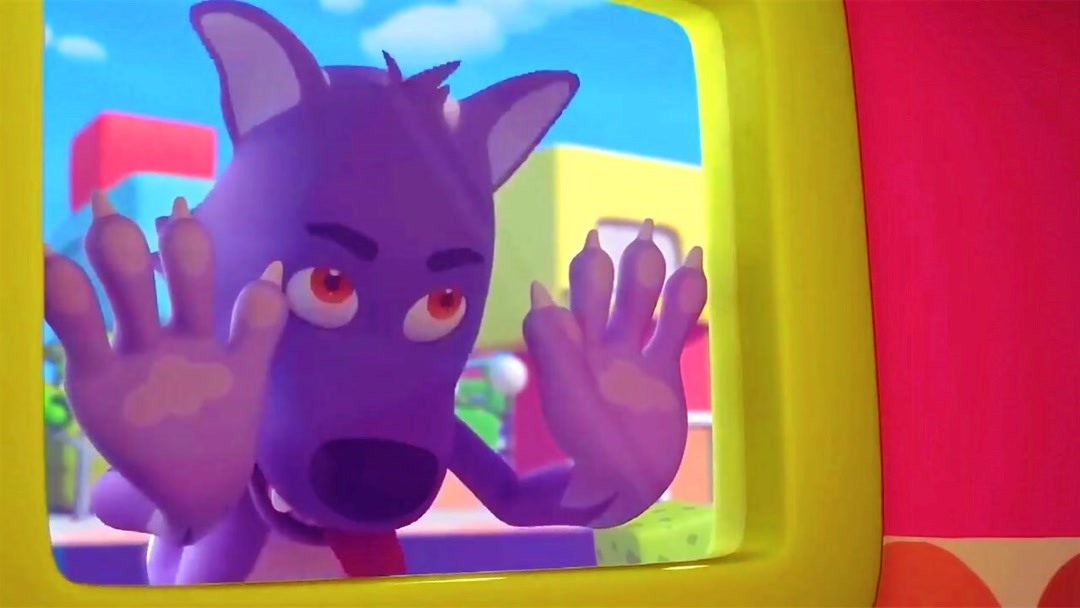 宝宝巴士动画第1季:大灰狼好饿啊,想吃店里的蛋糕!