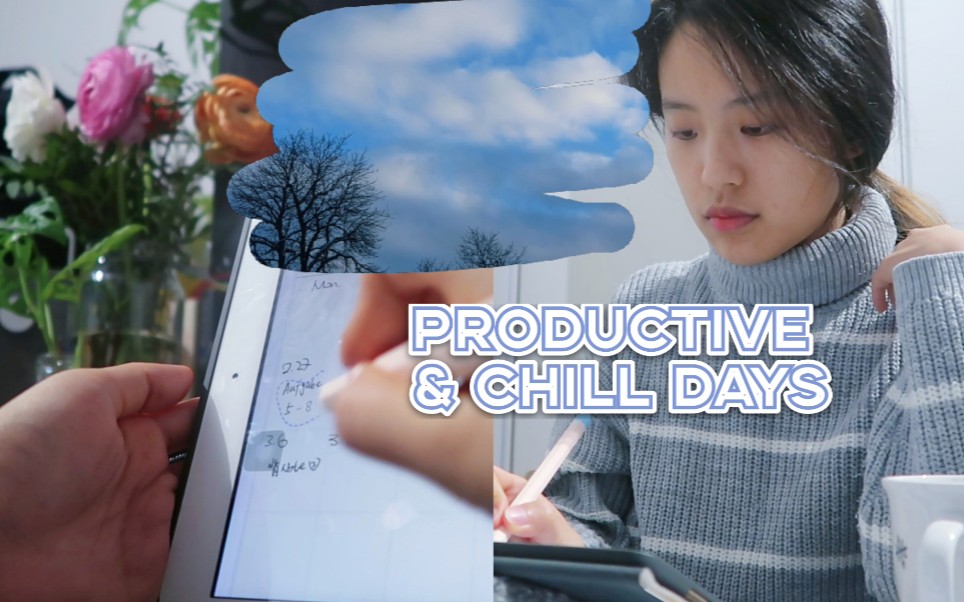 留学VLOG 严格执行考试复习计划 劳逸结合高强度复习的一周 | 理疗 | ...