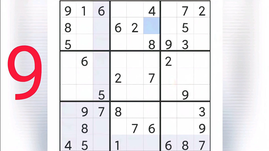 数独教程:不要再看横竖少什么了,这样才是数独的正确玩法