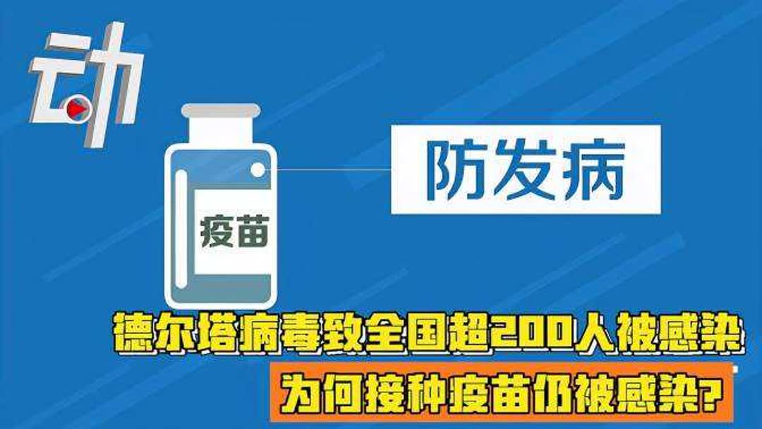 德尔塔病毒致全国超200人被感染 为何接种疫苗仍被感染?