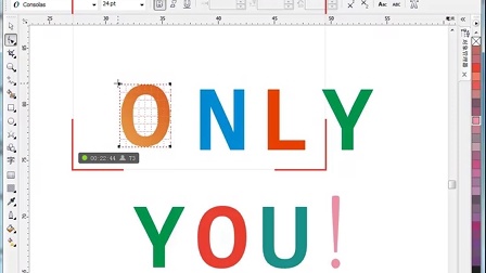 怎么用CDR设计字体 coreldraw教程立体字cdr自学网视频教程