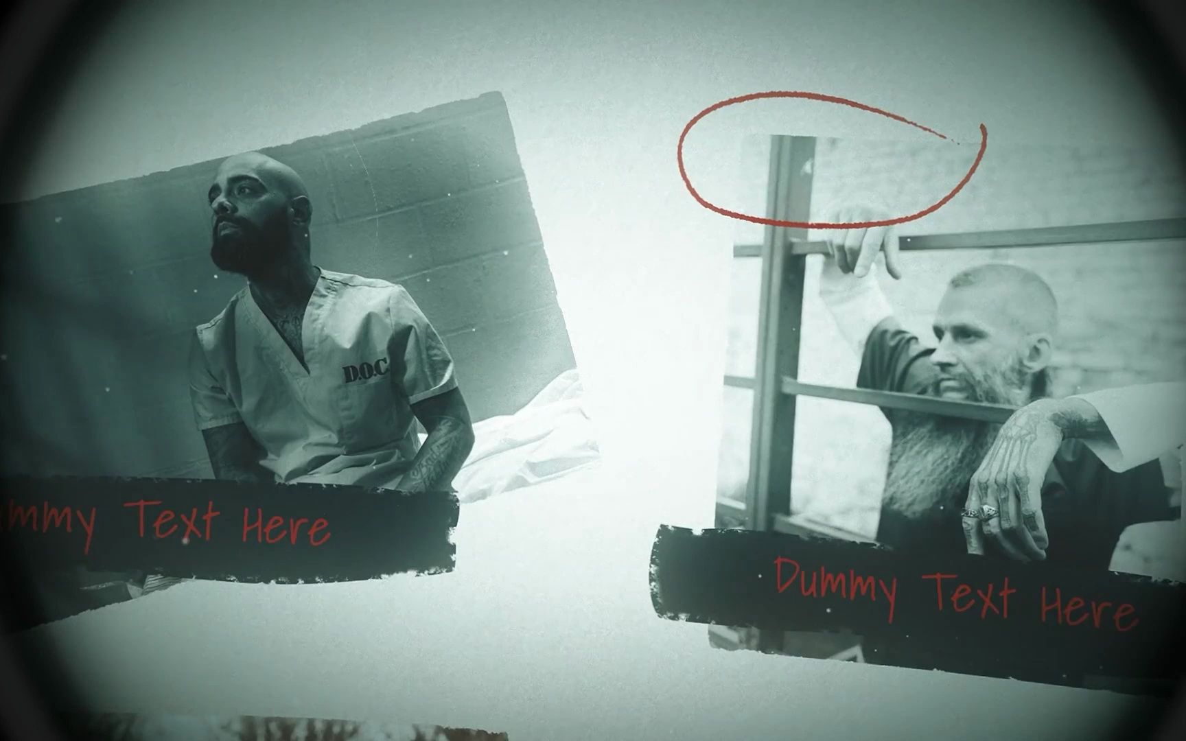 复古黑白色彩放大镜移动悬疑侦探犯罪片头AE模板 Conspiracy Theory