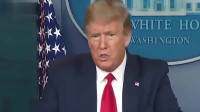 特朗普称自己抗疫过程中没犯过错,记者当场质疑,总统火速甩锅