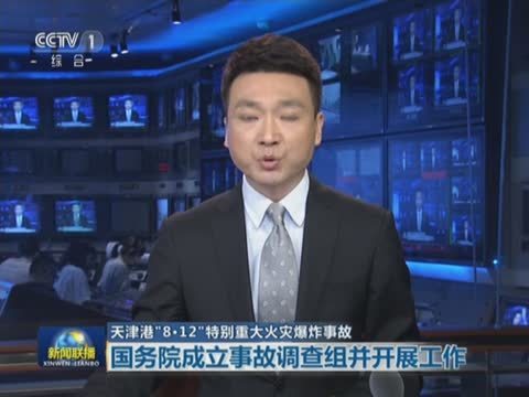 天津港重大火灾爆炸事故:国务院成立事故调查组并开展工作