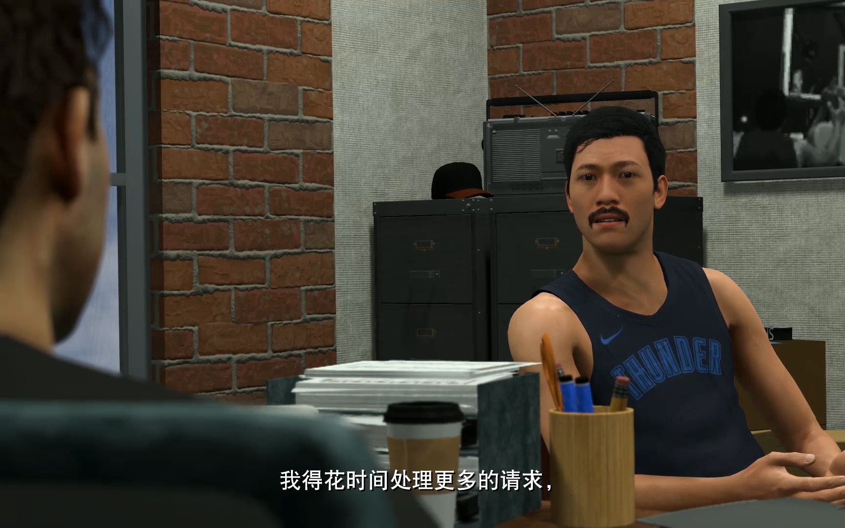 nba2k22生涯模式中国小伙追梦-小胡子