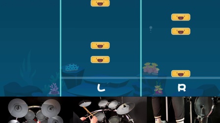 架子鼓测试1.16.1你说学过架子鼓对么,来测试一下跟得上我么?