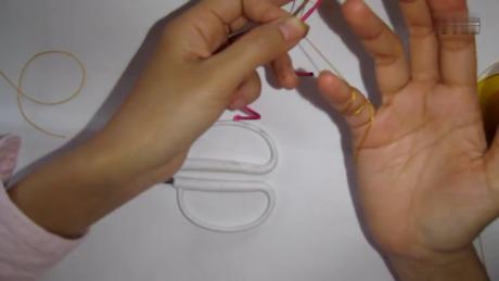 「编绳教程」长绕线绕线圈的方法科科手工