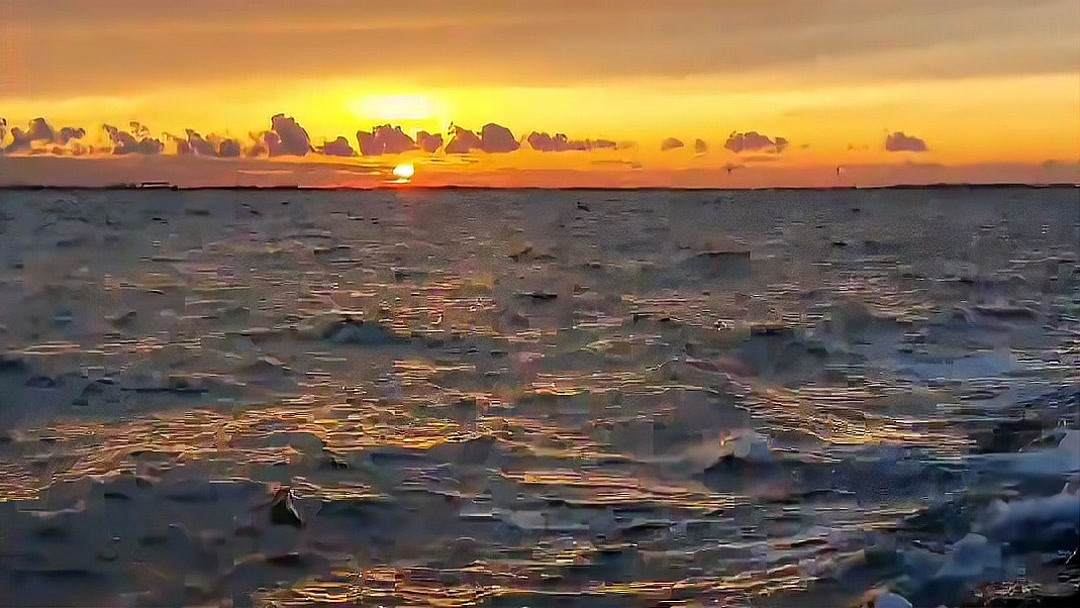 大海与日落:聆听潮起潮落的声音,让海浪洗去你的疲倦与忧伤