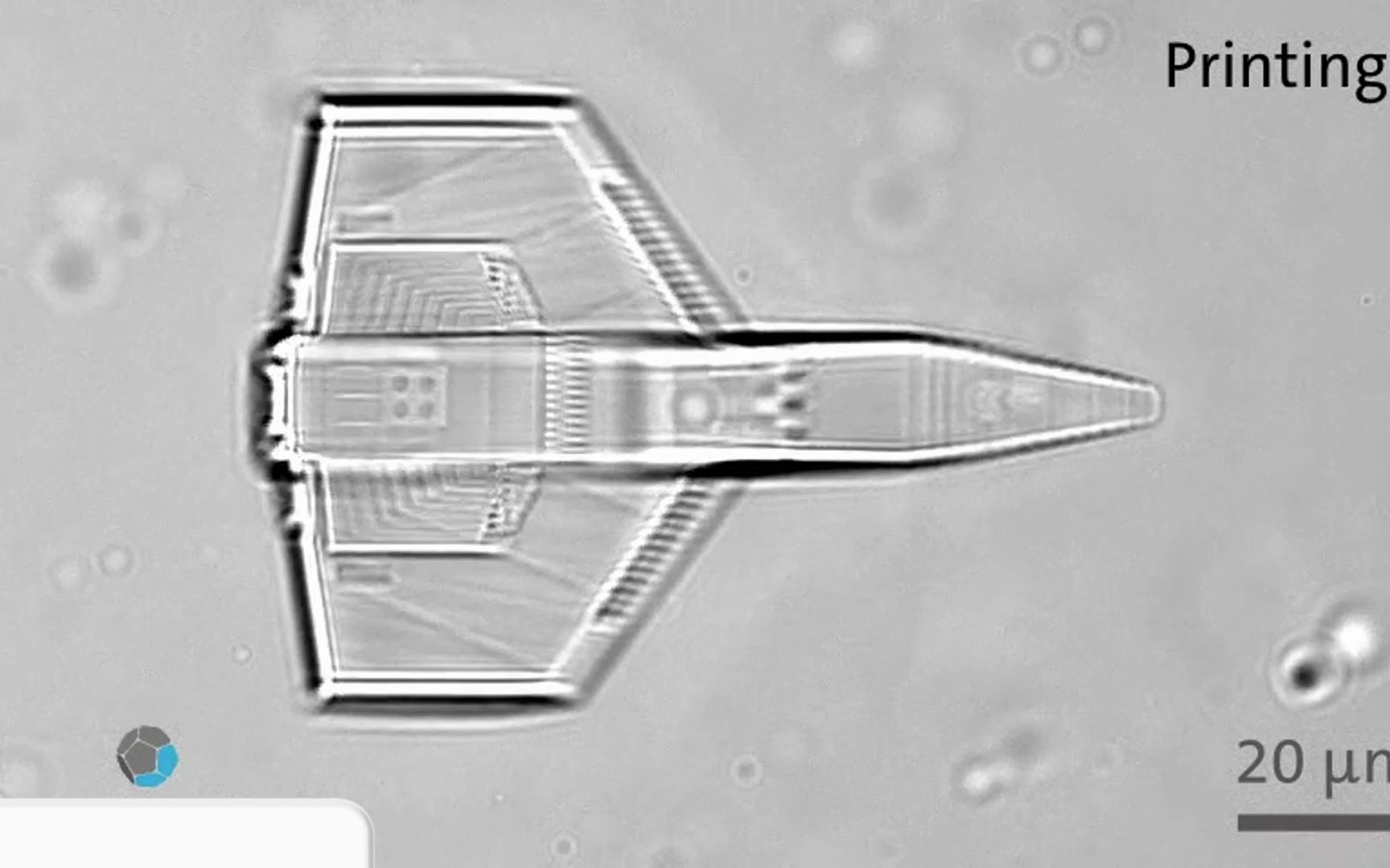 3D打印微米级宇宙飞船