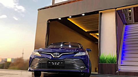 全新第八代凯美瑞双擎汽车模型开箱展示