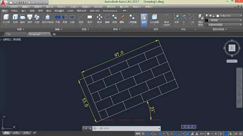 CAD50个二维图教程1.13二维图13