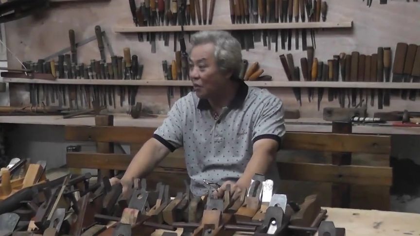 传统木工辛全生解说木工工具——刨子 第一集