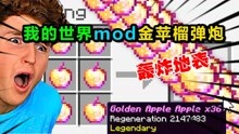 我的世界:最酷炫武器mod!轰炸地表无人能挡!