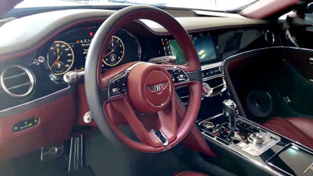 2022款宾利飞驰实车展示,首发限量版尽显奢华,不要太喜欢了!