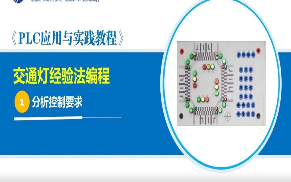 PLC应用与实践之交通灯经验法编程分析控制
