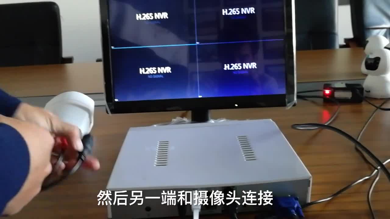 录像机的两种连接方式