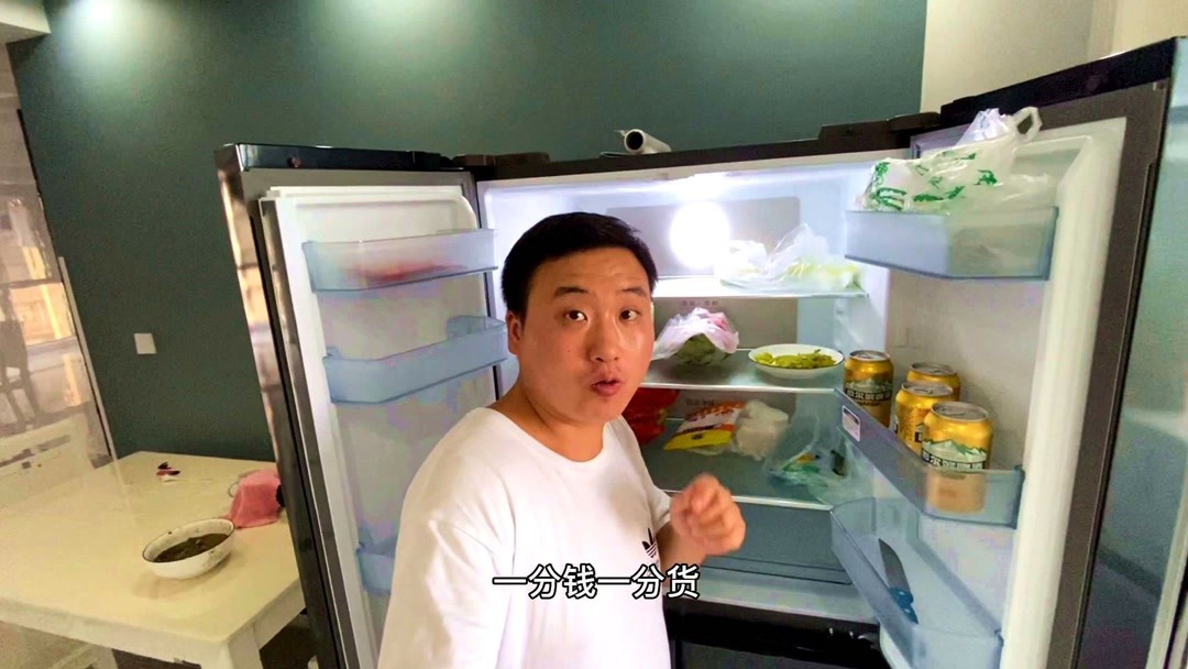 网上买的冰箱也没有那么差,还是和实体店差不多的