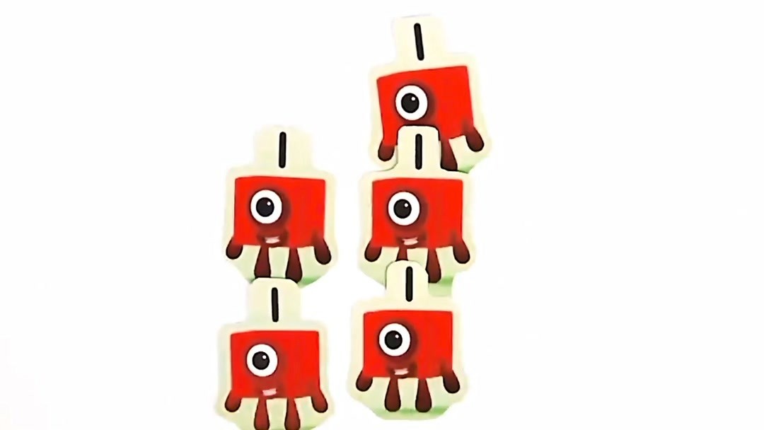 数字积木 早教育儿动画:这里有几个小1 他们要合体了 会是哪个数