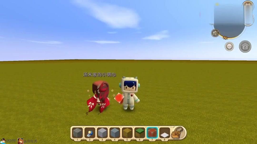 迷你世界:你不会的《传送门》可以传送到任何地方,比地心门厉害