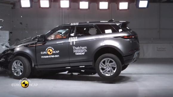 路虎揽胜极光欧洲碰撞测试结果!