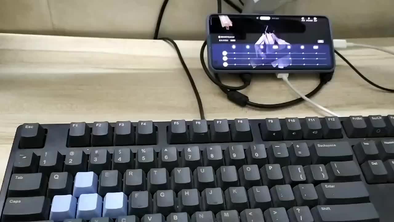 天刀手游弹琴手搓党看过来