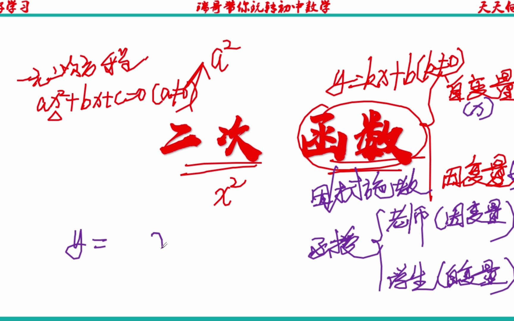 九年级数学:二次函数初步——概念及定义的应用