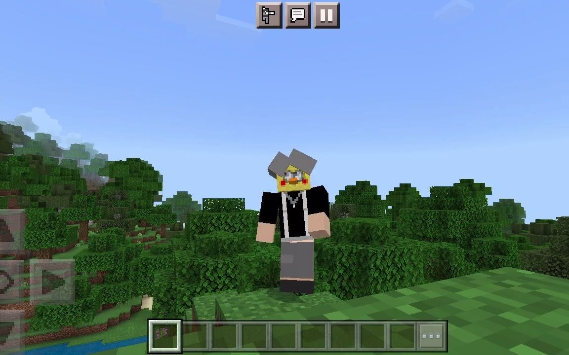 【Minecraft】小黑子必须要有专用的模型皮肤
