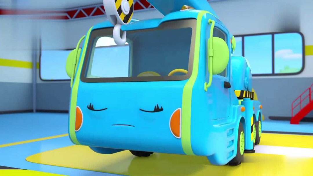 宝宝巴士:工程车救援队,交通工具卡通动画,小朋友的最爱!