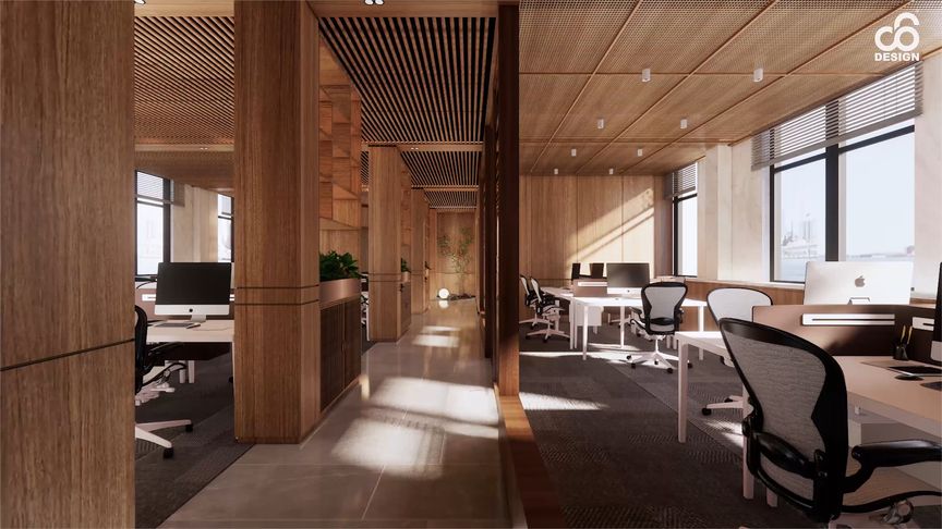 上创投资办公空间设计方案