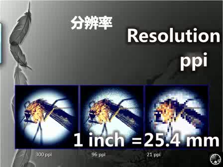 ps第二课——了解图片的分辨率