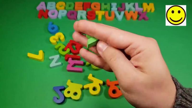 卡通数字与字母的排序